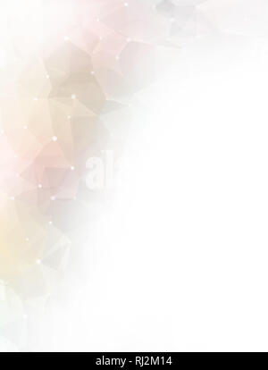 Abstract polygonal space low poly dark background, 3d rendering Stock ...
