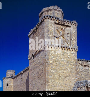 Barcience castle, Spain Stock Photo - Alamy
