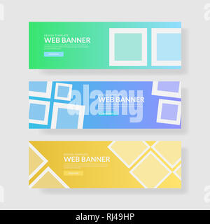 Website banner ui ux Stock Photo - Alamy