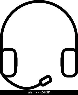 Earsphone Vector Icon Sign Icon Vector Illustration For Personal And ...