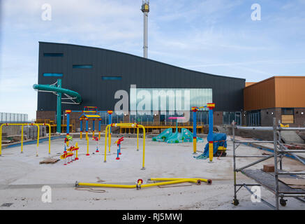 Sun Centre Leisure Pool Rhyl North East Wales Stock Photo - Alamy