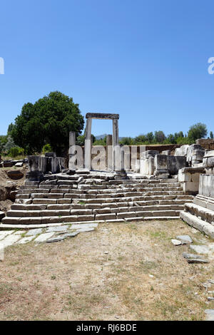The Propylon, the entrance to the sanctuary of Greek goddess Hecate ...