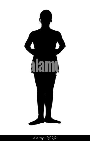 The first position in classical ballet. Slender legs of a ballerina in ...