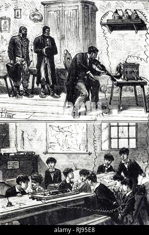 Johann Philipp Reis, 1834 – 1874, German scientist and inventor ...