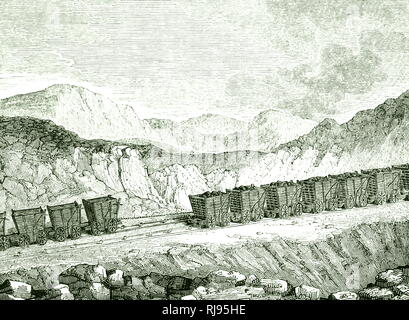 Coal Mining, South Hetton Colliery, 19th Century Stock Photo - Alamy