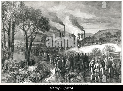 OAKS COLLIERY 1866 Stock Photo - Alamy