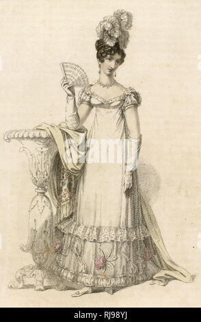 EVENING DRESS 1819 Stock Photo - Alamy