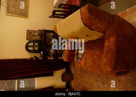 English, domestic house interior during World War Two Stock Photo - Alamy