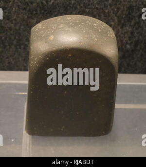 Ancient Egyptian weight made from Schist. Circa 1400 BC Stock Photo - Alamy