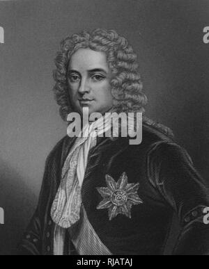 ROBERT WALPOLE (1676-1745) British statesman and Prime Minister Stock ...
