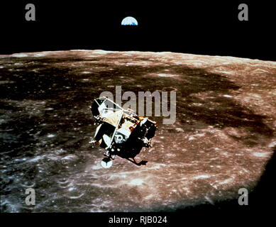 Apollo 11, Lunar Module Ascent, 1969 Stock Photo - Alamy