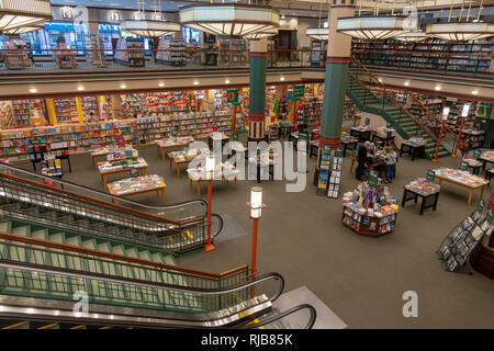 Inside the Barnes & Noble Bookstore book shop in The Grove at the ...