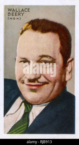 Wallace Beery, American film actor Stock Photo - Alamy