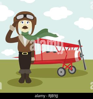 Air crew avatars. Airline pilot, ship captain, stewardess, flying ...