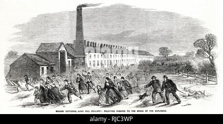 Coal Mining, South Hetton Colliery, 19th Century Stock Photo: 135097899 ...