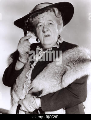 MARGARET RUTHERFORD British actress 1892 1972 seen here in her famous ...