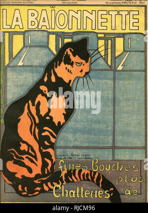 Front cover, La Baionnette, WW1 Stock Photo - Alamy