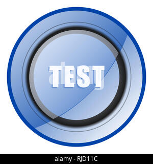 Demo icon. Internet button on metallic background Stock Photo - Alamy