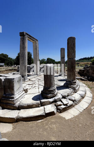 The Propylon, the entrance to the sanctuary of Greek goddess Hecate ...
