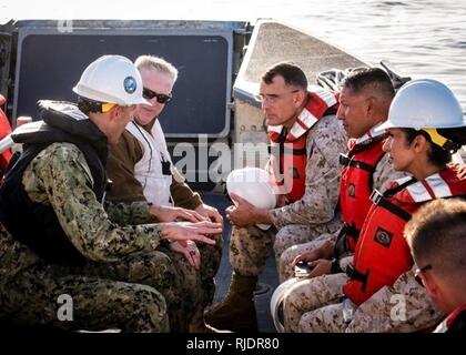 U.S. Marine Brig. Gen. Francis L. Donovan, Commanding General Naval ...