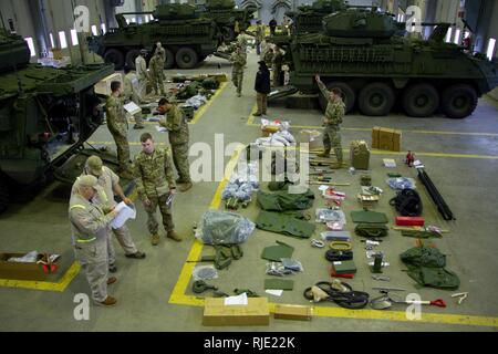 Soldiers with the 2d Cavalry Regiment train on the VMAX and VROD ...