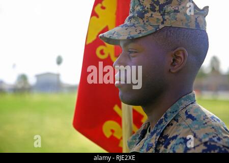 Sgt. Maj. Travis L. Debarr, the outgoing battalion sergeant major, and ...