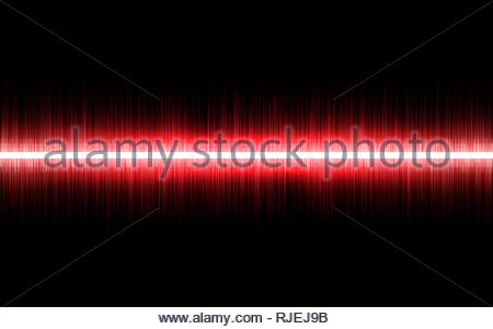 Red sound waves Stock Vector Art & Illustration, Vector Image ...