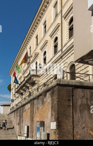 ROME, ITALY - JUNE 22, 2017: Architectural detail from of St. Angelo ...