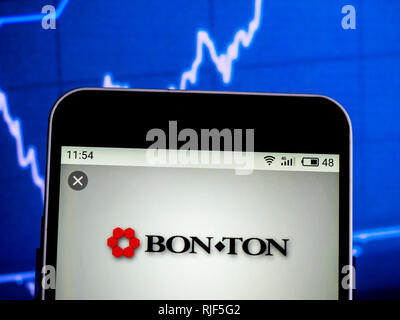 Bon-Ton Holdings Inc. logo seen displayed on smart phone Stock Photo ...