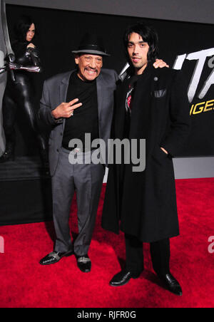 LOS ANGELES - FEB 5: Danny Trejo, Gilbert Trejo at the "Alita: Battle ...