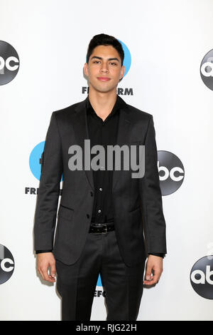 LOS ANGELES - FEB 5: Niko Guardado at the Disney ABC Television Winter ...