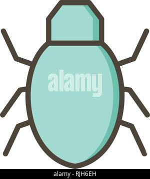 Bug Vector Icon Sign Icon Vector Illustration For Personal And ...