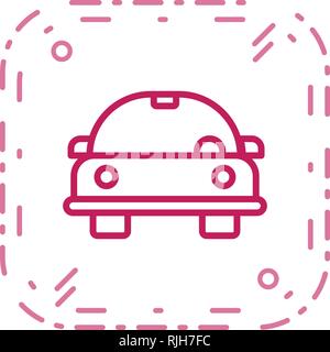 Cartoon car Vector Icon Sign Icon Vector Illustration For Personal And ...