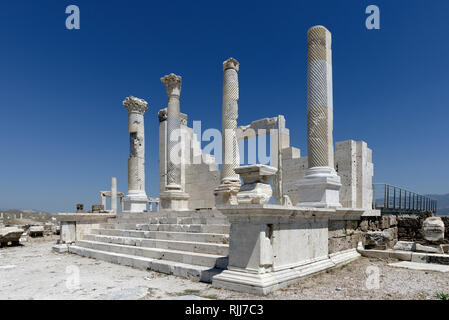 View of Temple A, which is a prostyle temple of Corinthian order ...