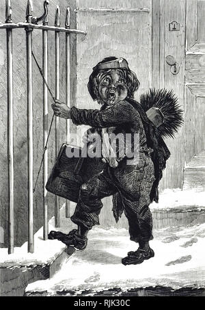 victorian Chimney sweep Stock Photo - Alamy