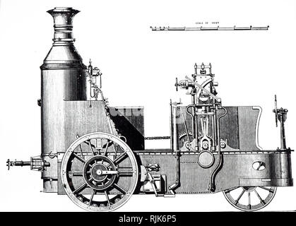 steam powered traction engine boiler pressure gauge Stock Photo - Alamy