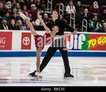 Audrey Lu & Misha Mitrofanov (USA), NOVEMBER 9, 2018 - Figure Skating ...