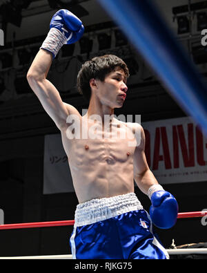 Tokyo, Japan. 6th Feb, 2019. Masahiro Tanaka (JPN) Boxing : Masahiro ...