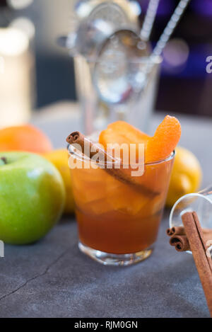 Fancy Hand Crafted Cocktail Stock Photo - Alamy