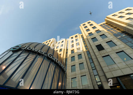 Woolwich Arsenal DLR Station, Woolwich, London, England, United Kingdom ...