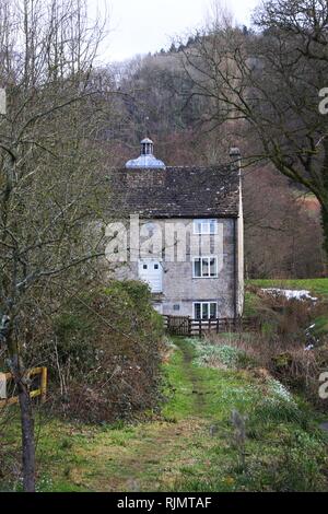 Tudor Grade I listed Owlpen Manor and the Church of The Holy Cross ...