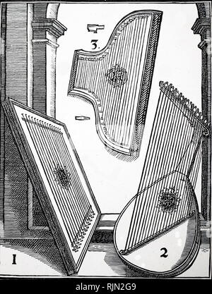 Europe. Music history. 16th century. Musicians playing various musical ...