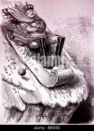 Illustration showing Tsar Nicholas I (1796-1855), Emperor of Russia ...