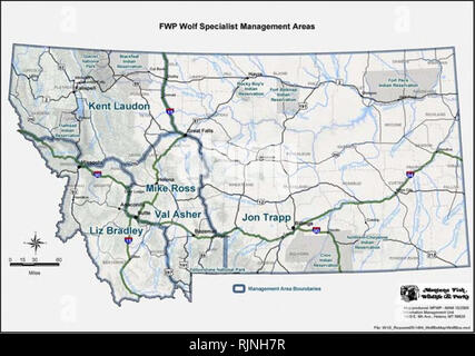 . Montana gray wolf conservation and management plan : 2005 annual ...