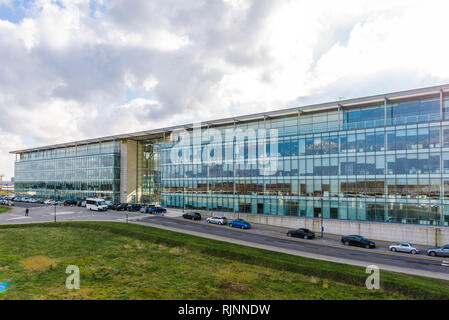 Newham Dockside, an imposing, modern glass fronted building offering ...