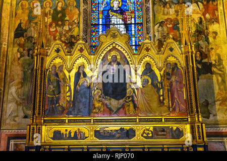 Altarpiece Redeemer Jesus Christ Strozzi Chapel Santa Maria Novella ...