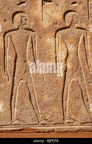 A photograph taken of the Red Chapel of Hatshepsut (the Chapelle Rouge ...
