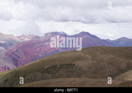 Cerro de 14 Colores, or Mountains of 14 Colours, Valley of Humahuaca ...