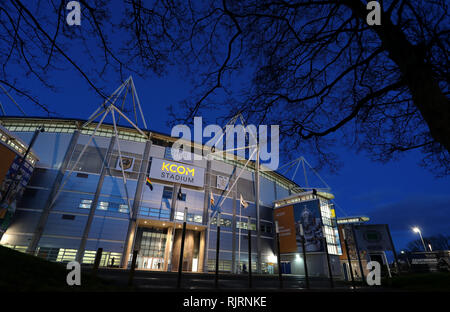 General view of the KCOM Stadium, Hull City's football stadium Stock ...