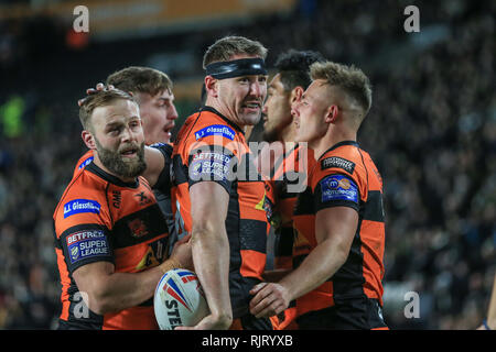 KCOM Stadium, Hull, UK. 7th Feb, 2019. Betfred Super League, Round 2 ...